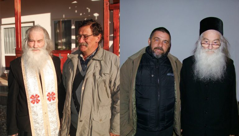 La plecarea a doi români verzi: Corneliu Marcu (schimonahul Ipatie) şi ...